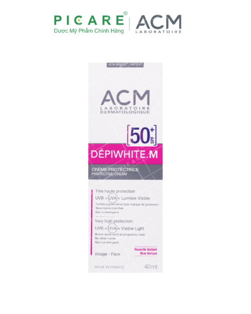 Kem Chống Nắng Giảm Nám & Sạm Da ACM Depiwhite M Protective Cream SPF50 ...
