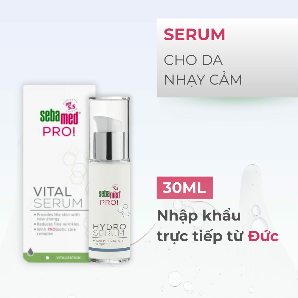 Serum dưỡng da Sebamed PRO! VITAL SERUM 30ml